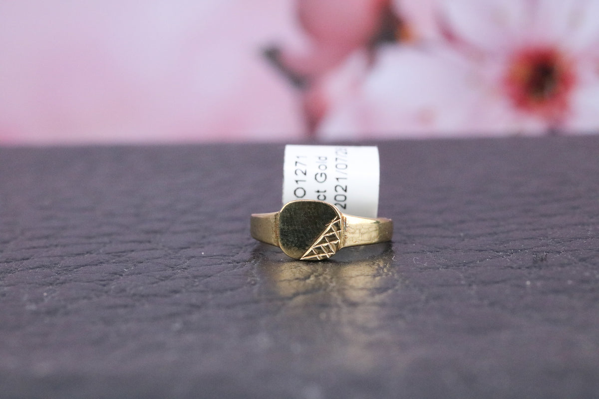9ct Gold Kids Cygnet Ring - CO1271 | Hallmark Jewellers Formby & The ...