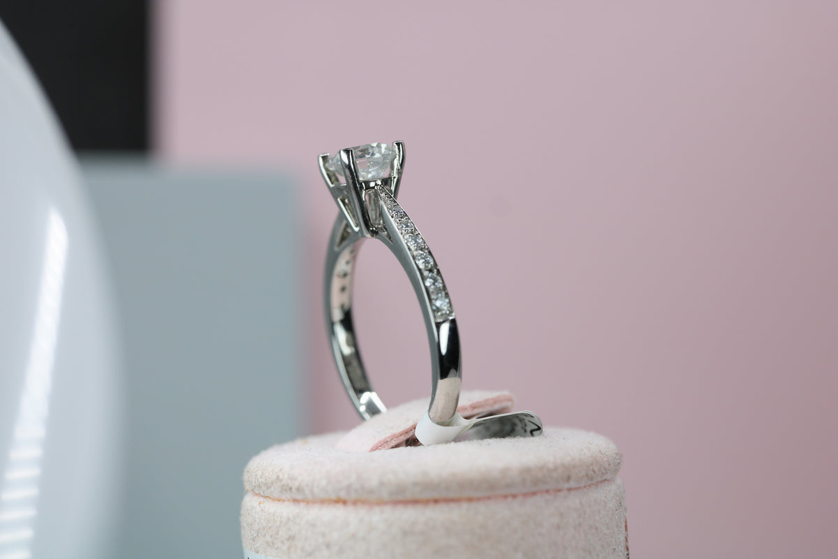 Platinum Diamond Engagement Ring 1.24ct - HJ2111 | Hallmark Jewellers ...
